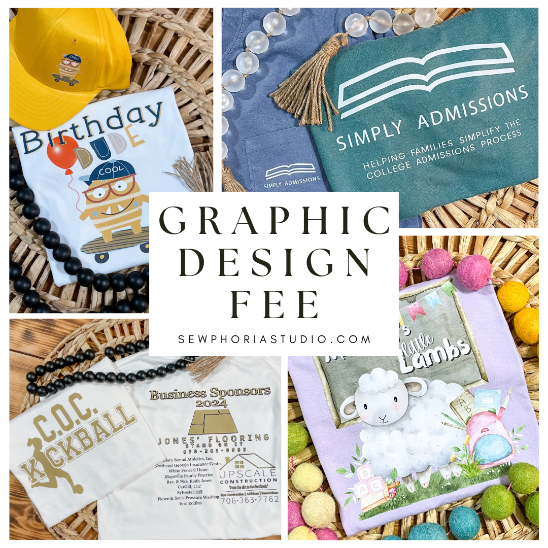 Custom Graphic Design Retainer Fee – SEWphoria Studio